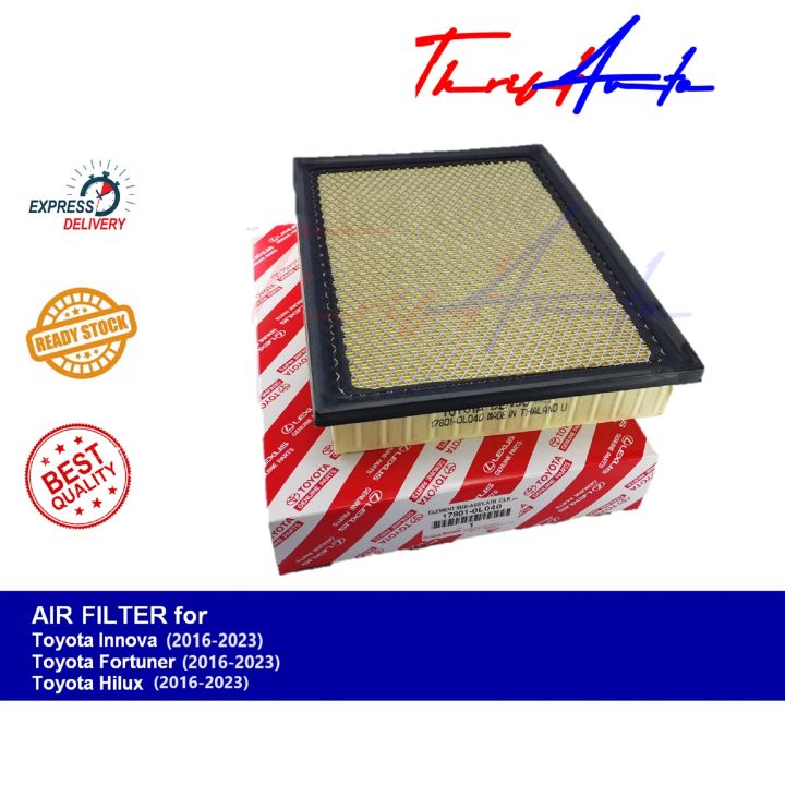 Air Filter for Toyota Innova (2016 - 2023), Toyota Fortuner (2016 ...