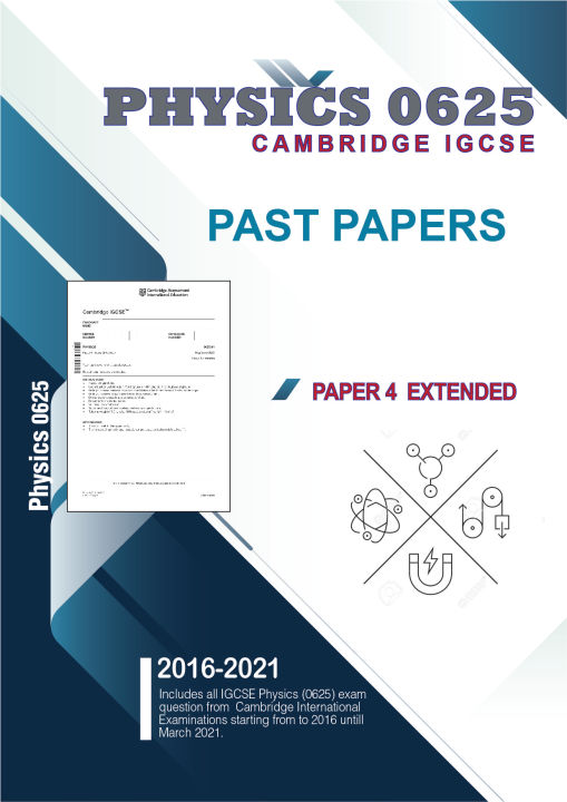Cambridge IGCSE Physics (0625)- [Paper 4] Full Past Papers with Mark ...