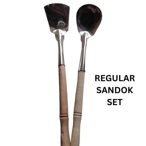 LLC REGULAR SANDOK AND SIENSE WOOD HANDLE | Lazada PH