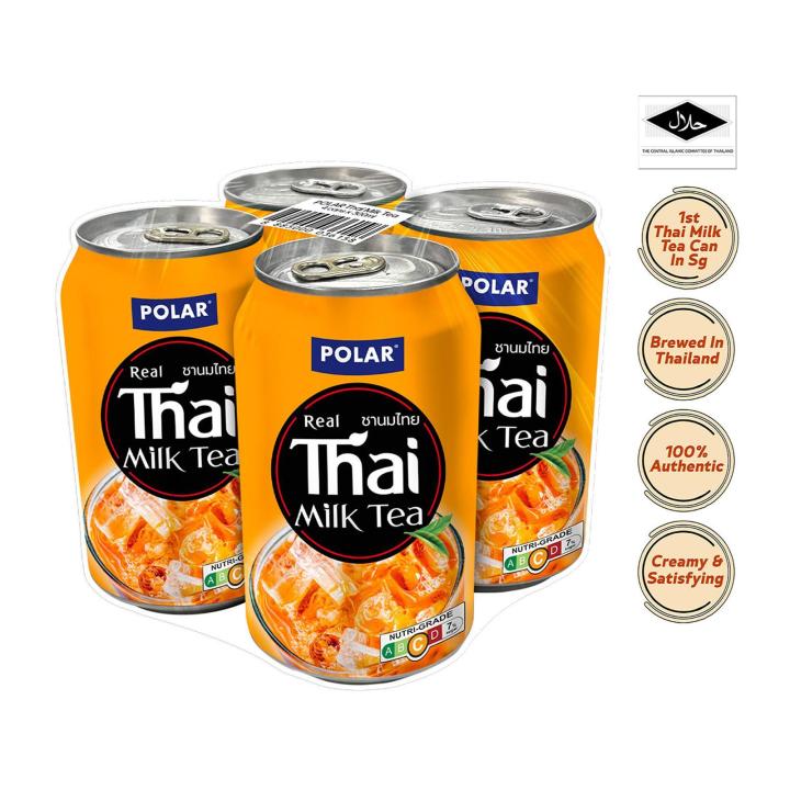Polar Thai Milk Tea 300ml - 4s Pack | Lazada Singapore