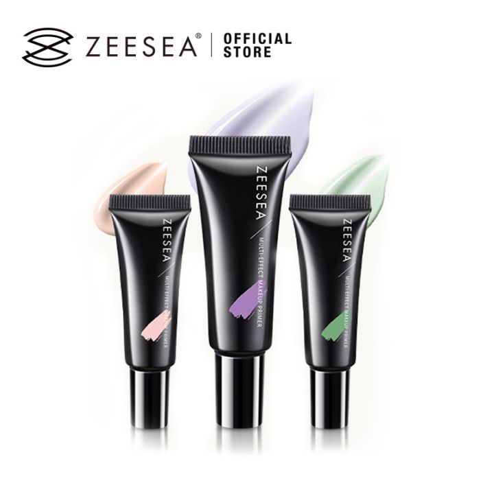 ZEESEA Primer Make Up Base Whitening Moisturizing Brightening Concealer Oil Control Tone-up ...