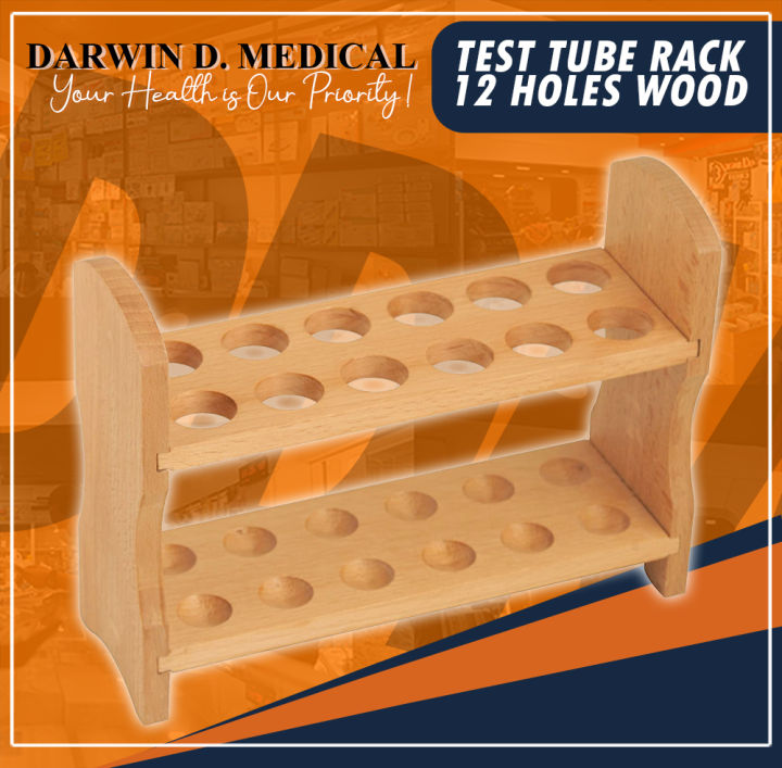 TEST TUBE RACK 12 HOLES WOOD | Lazada PH