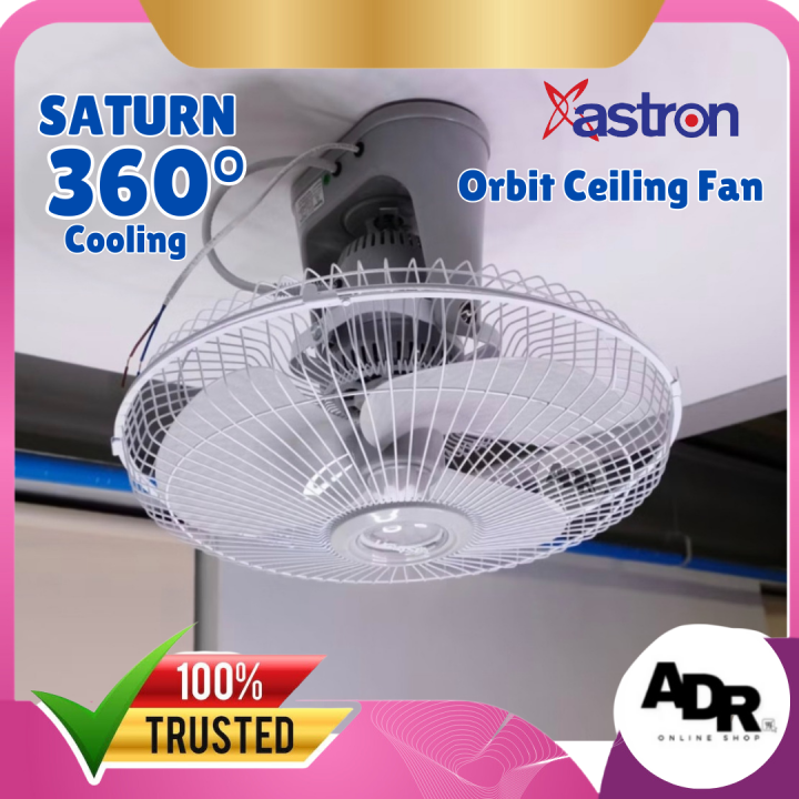 Astron Orbit 360 Oscillation fan 16" SATURN Ceiling fan | Lazada PH