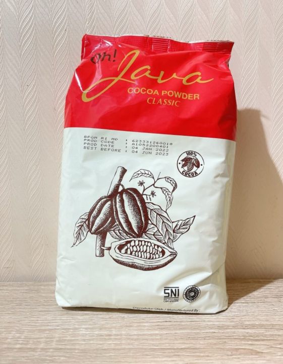 Oh Java Classic Cocoa Powder kemasan 1kg Nyoklat bangett | Lazada Indonesia