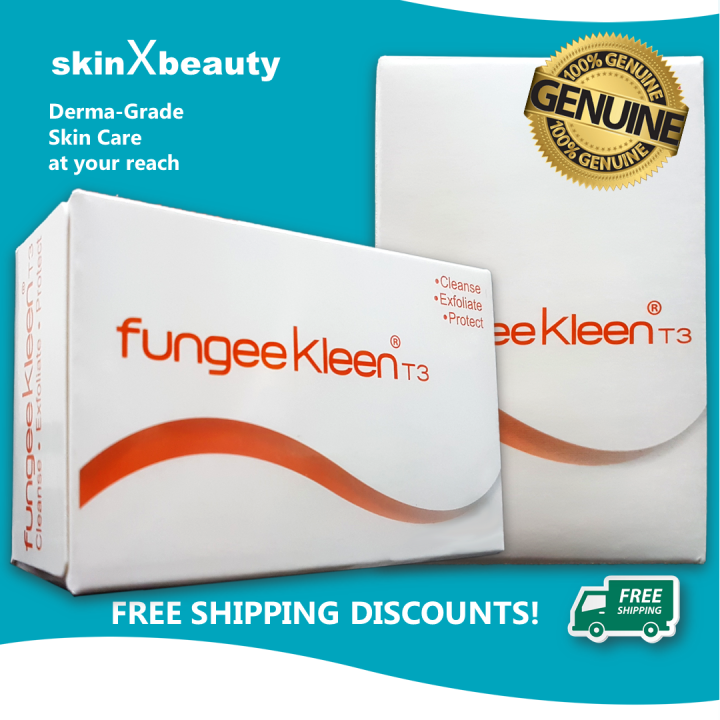 FUNGEEKLEEN T3 Fungal Control Soap 90g DERMAGRADE ONHAND AUTHENTIC anti ...