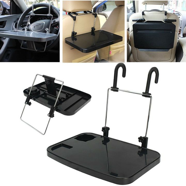 Folding Car Computer Desk Work Table in Car Laptop Stand Food Tray ...