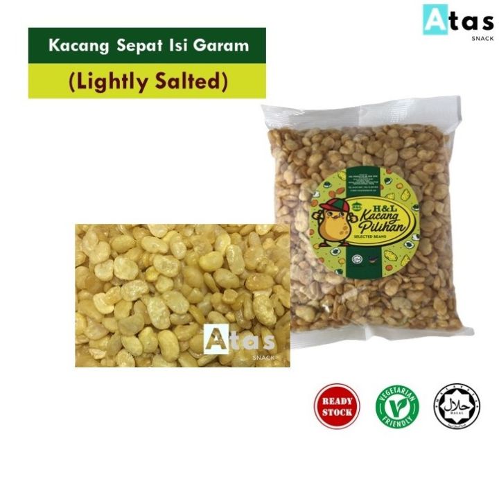 H&L Salted Faba Bean (Skinless) / Kacang Sepat Isi Garam / Kacang ...