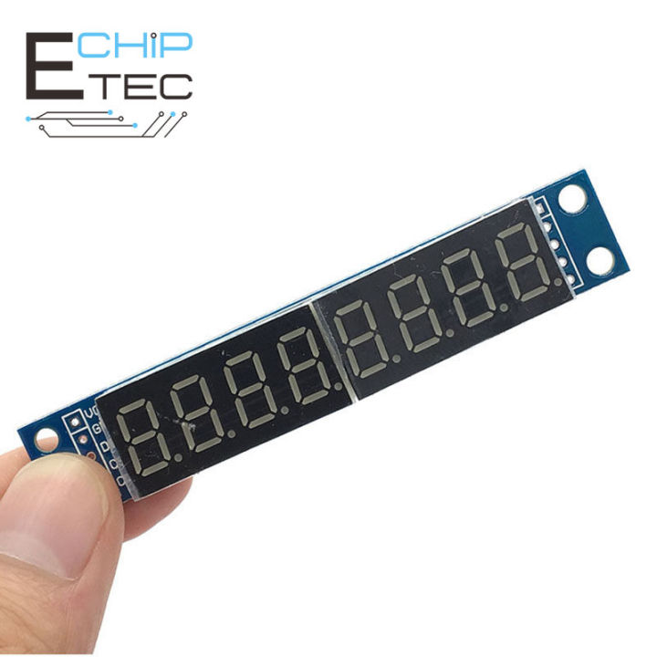 3.3V 5V Serial Port Driver MCU 7 Segment เหมาะสำหรับ Arduino MAX7219 ...