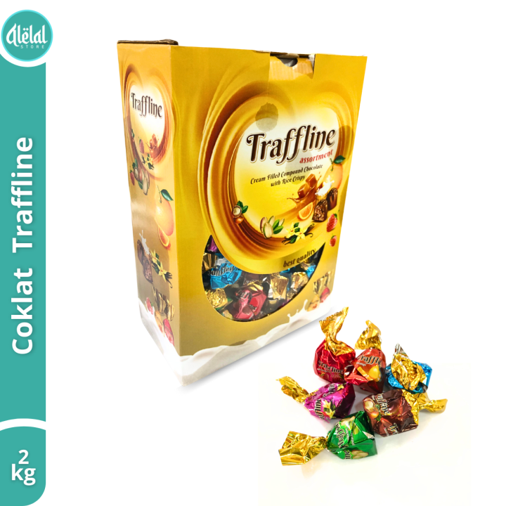 Coklat Arab Traffline Mix 2kg / Coklat Campur / Coklat Turki isi banyak ...