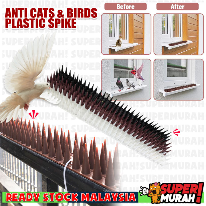 Plastic Spike Anti Cat & Birds Animal Repellent Mat Humane Anti Cat Mat ...