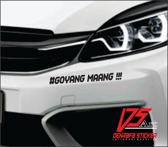 STICKER VIRAL BEMPER MOBIL TERBARU , GOYANG MANG / STIKER VIRAL ...