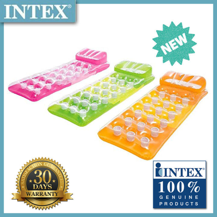 Intex 58890 Mattress 18-Pocket Fashion Lounge 74'' x 28'' | Lazada PH