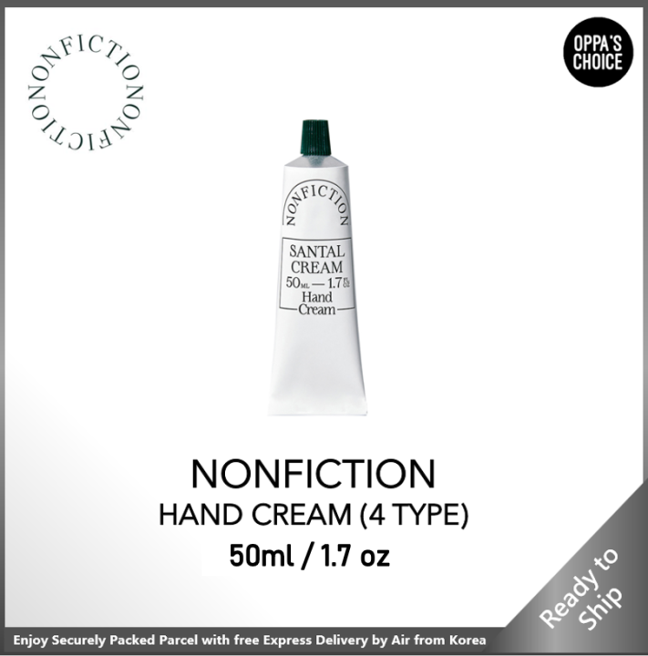 🇰🇷 [NEW SCENT] NONFICTION HAND CREAM 50ml (6 TYPE) | Lazada