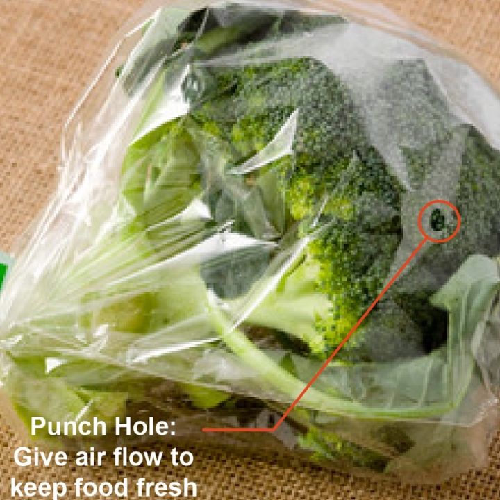 Plastik PP Punch Hole Beg | Punch Hole Bag | Vegetable / Fruit ...