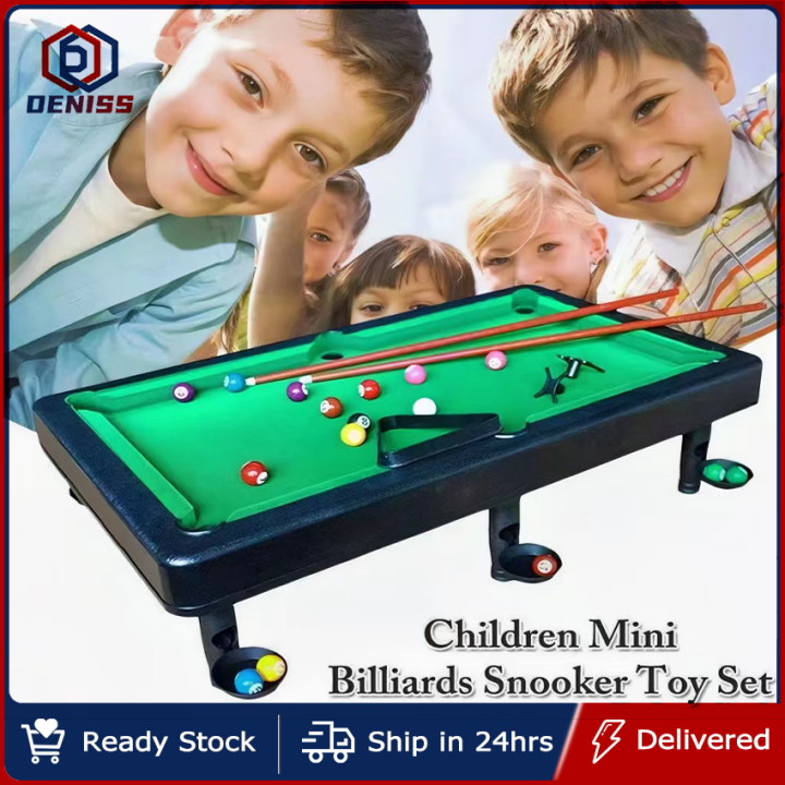 Billiard for Children Mini Billiard Pool Table Set Game Billiards ...