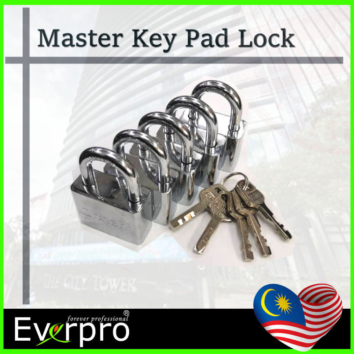 Master Key Pad Lock Set 40mm | Lazada
