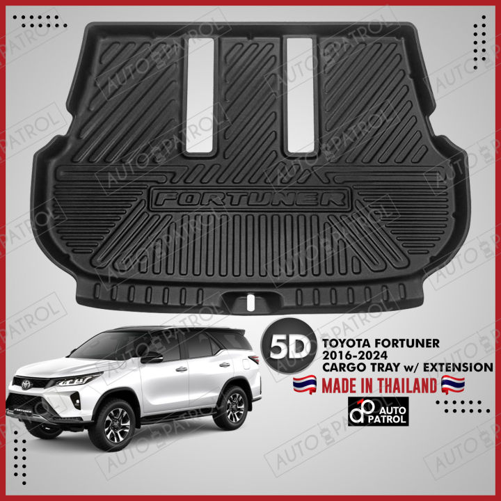 Toyota FORTUNER 2016-2024 5D Rear Trunk Tray or Cargo Tray w/ Extension ...