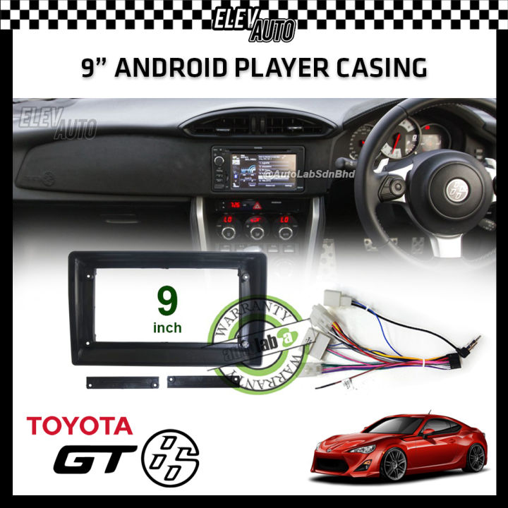 Toyota GT86 Android Player Casing 9" with Player Socket | Lazada