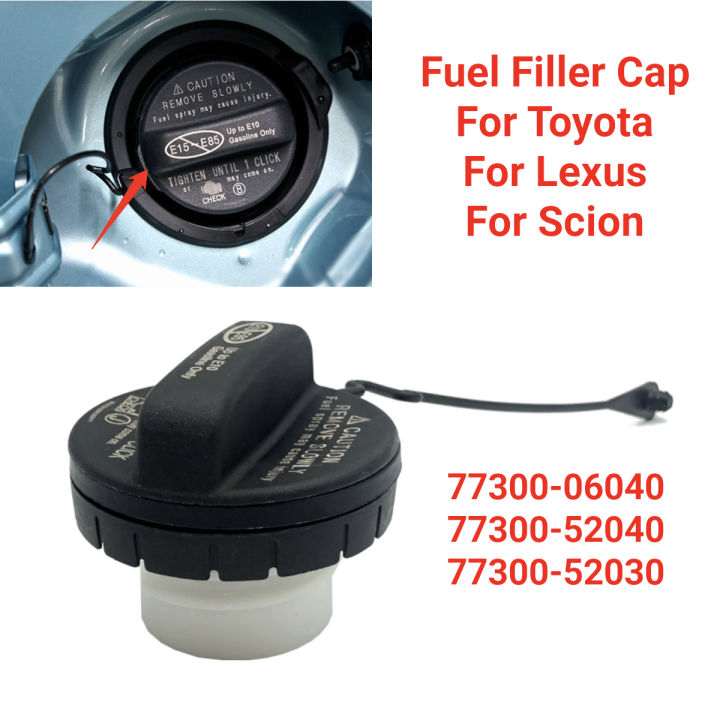 Petrol Fuel Cover Gas Cap 77300-52030 For Toyota Camry Corolla Hilux ...