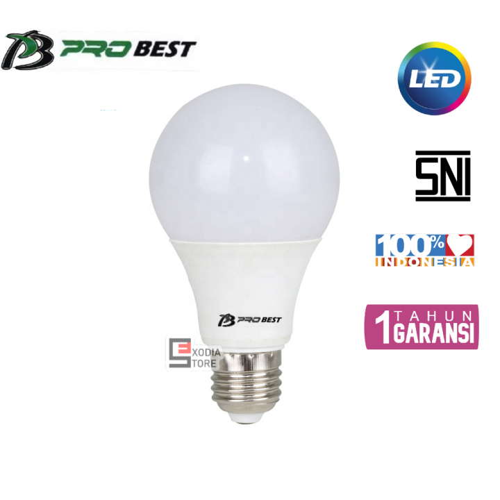 Bola Lampu Bolam / Bohlam LED ProBest Classic SNI / PRO BEST Classic ...