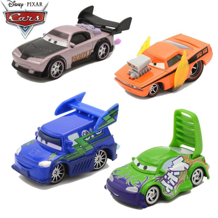 1:55 Disney Pixar Cars Diecast Metal Alloy Model Car Flame DJ Boost ...