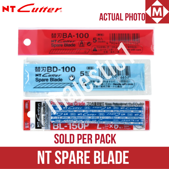 NT Cutter Japan Spare Blade BA-100 BD-100 BL-150P | Lazada PH
