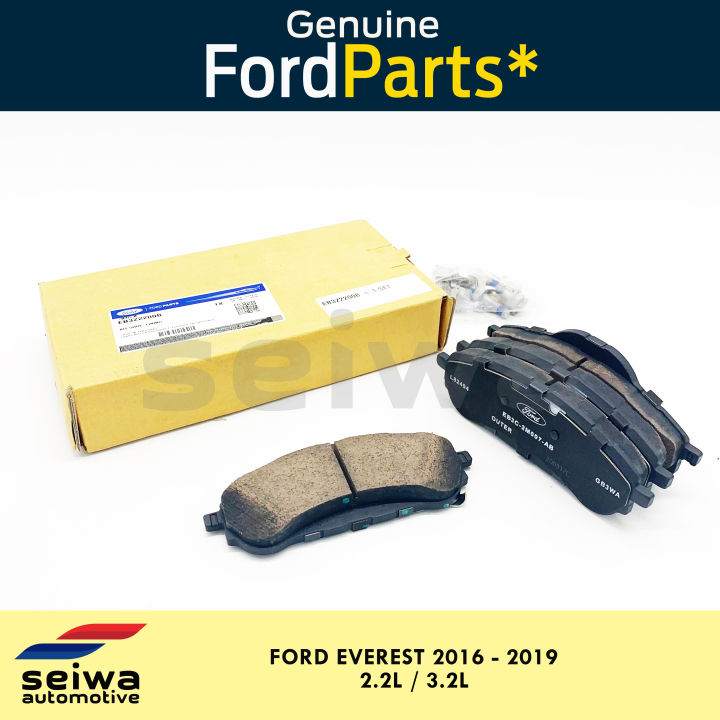 [2016 - 2019 2.2L 3.2L] Ford Everest Brake Pad Rear = Genuine Ford Auto ...