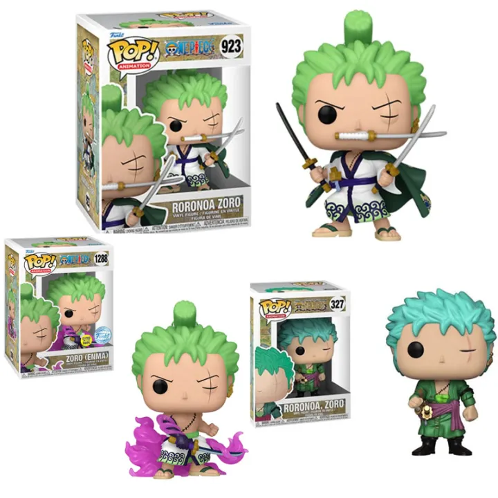 【PRETTY】 Funko Pop! Roronoa Zoro (Enma) One Piece Anime Vinyl Action ...