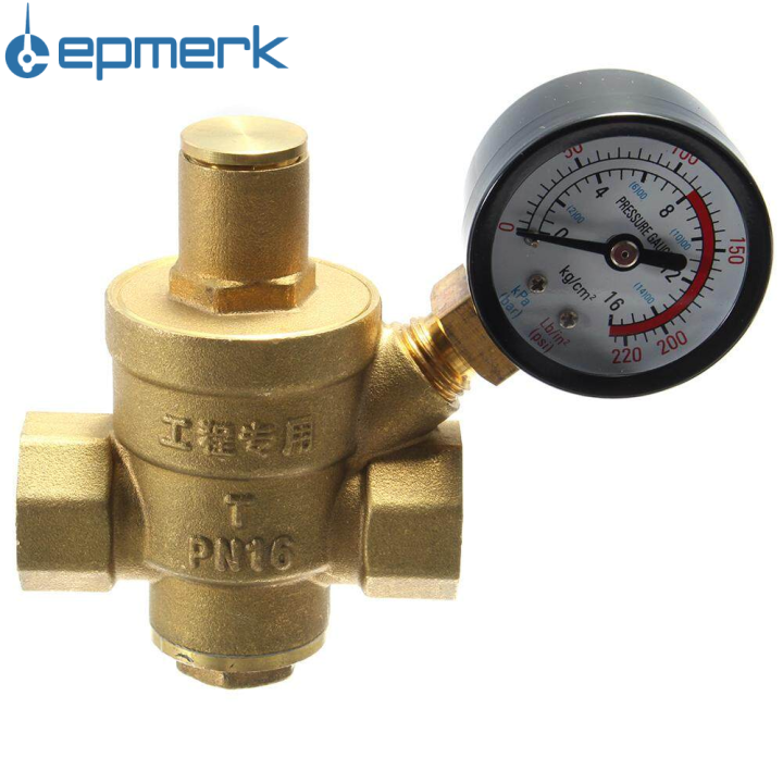 Lepmerk DN15 1/2" Brass Water Pressure Reducing Maintaining Valves ...