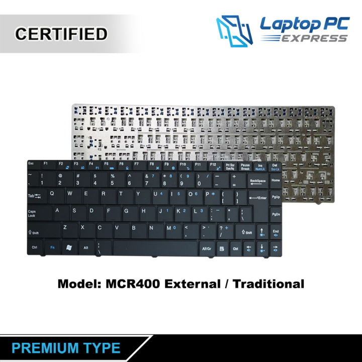 Laptop Keyboard M CR400 Compatible with MSI EX460 U200 ULV723 X300 X320 ...