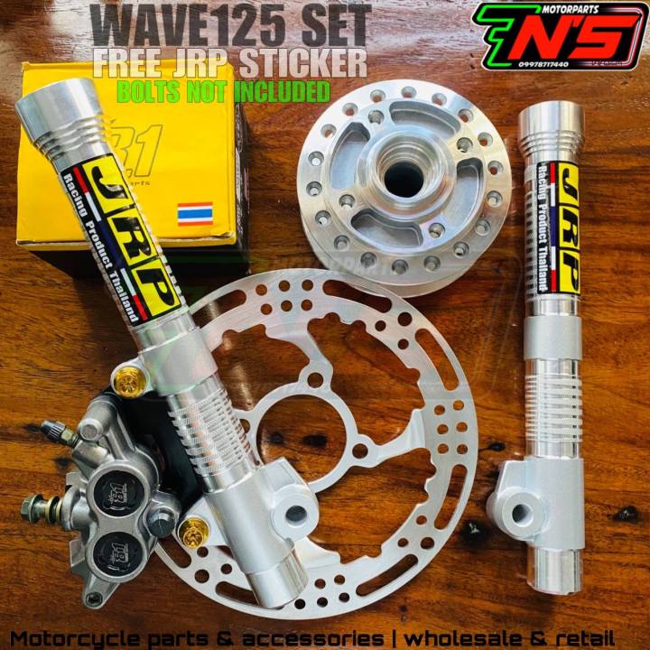 Lighten Front Shock Wave-3 w/ JRP sticker | 8.1 Caliper | SL Disc | Hub ...