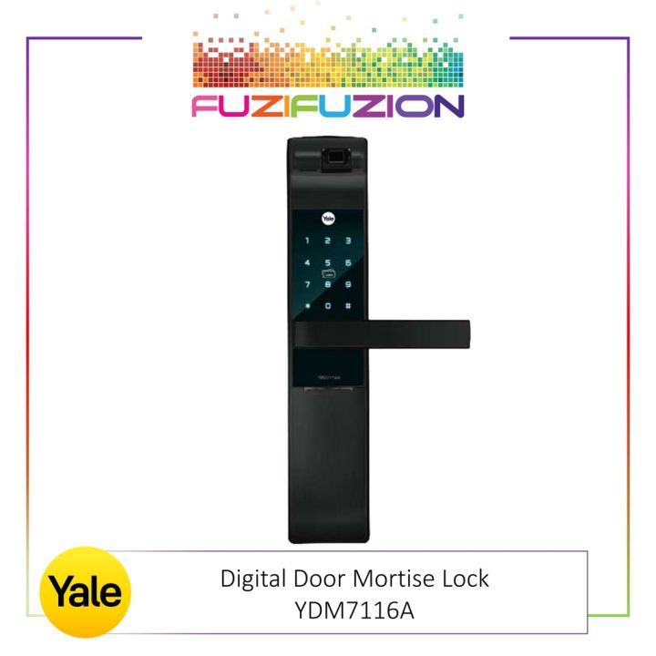 Yale YDM7116A Biometric Digital Door Lock | Lazada Singapore