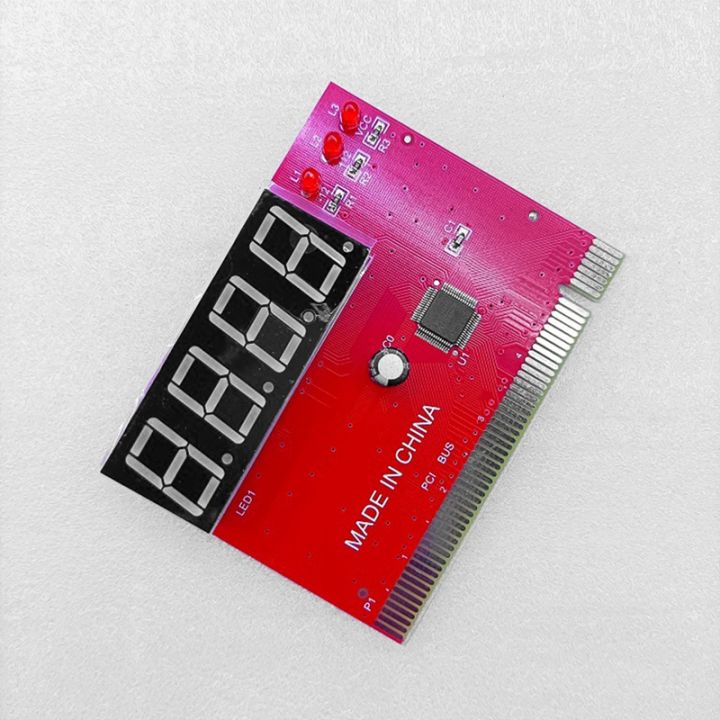 Hot selling Computer PCI Test Card Motherboard LED 4-Digit Diagnostic ...