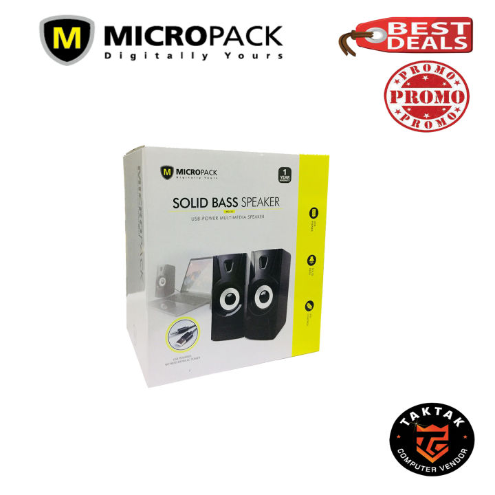 MICROPACK MS-213 SOLID BASS SPEAKER | Lazada PH