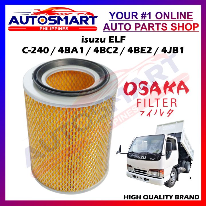 OSAKA Air Filter for isuzu ELF 150 C-240 / 4BA1 / 4BC2 / 4BE2 / 4JB1 ...