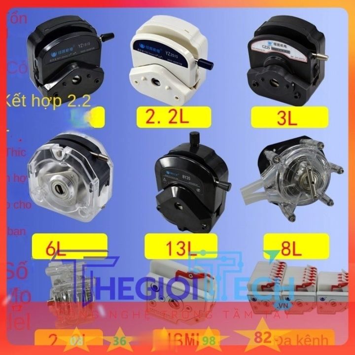 Đầu bơm dùng cho Máy Bơm Nhu Động Công Nghiệp Máy chiết rót chất lỏng Dòng Chảy Lớn, Thử Nghiệm ...