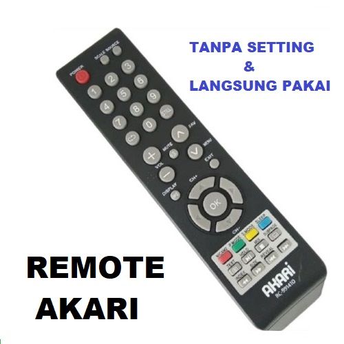 [COD]- Remot Remote TV Akari LCD LED RC-9914ID / Bukan Untuk TV Tabung ...