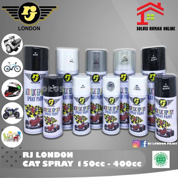 Cat RJ SPRAY 150 cc - 400 cc Standart Semprot Pilox RJ LONDON Acrylic ...