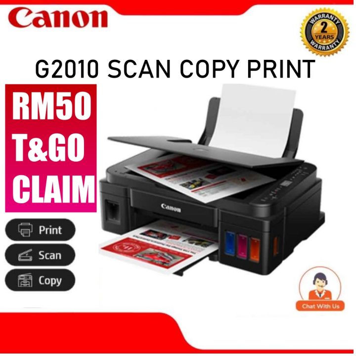 Canon G2010 G3010 PIXMA Ink Efficient G2010 All In One Printer Print ...
