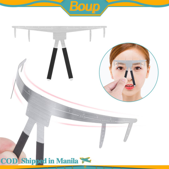Eye Brow Stencil Template 3-Point Positioning Ruler Eyebrow Golden ... Eye Brow Stencil Template 3-Point Positioning Ruler Eyebrow Golden ...