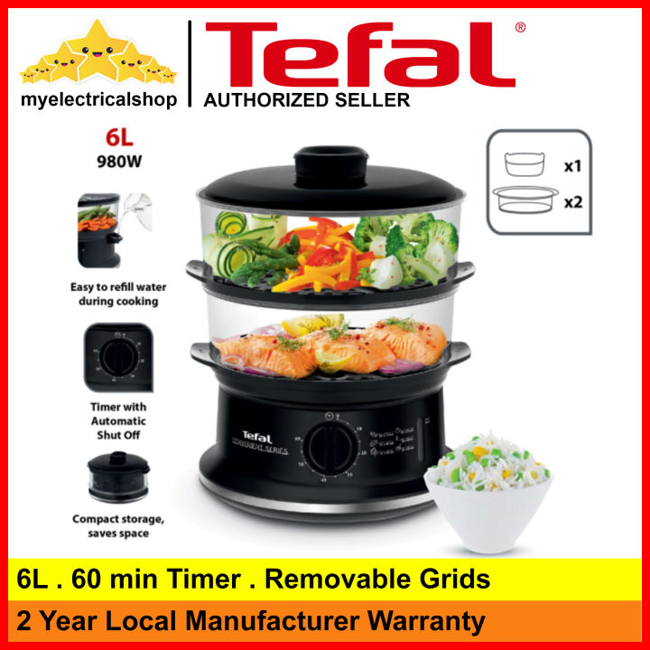 Tefal VC1401 Convenient Series Steamer ( 6L ) | Lazada