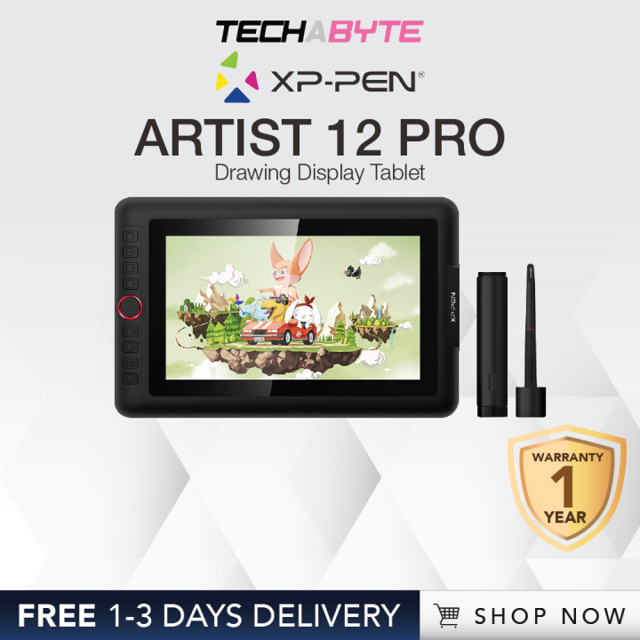 XP-PEN ARTIST 12 PRO Drawing Display Tablet | Lazada Singapore
