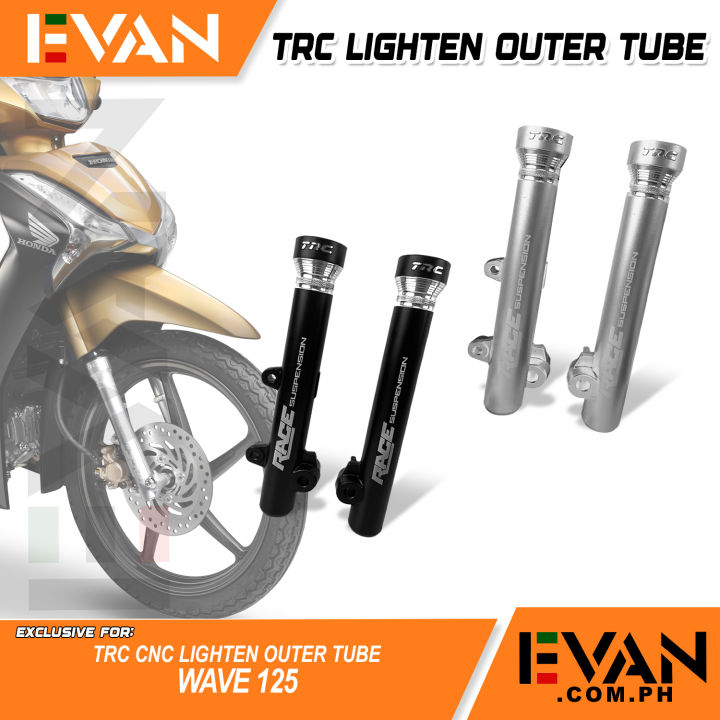 EVAN.COM TRC RACING CNC LIGHTEN OUTER TUBE FOR WAVE 125 MOTORCYCLE ...
