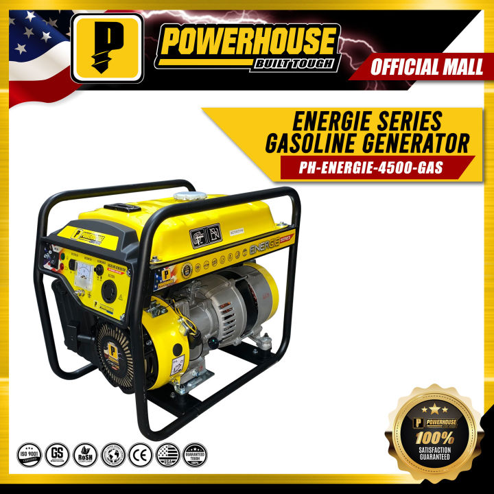 POWERHOUSE ENERGIE SERIES GASOLINE GENERATOR RECOIL START MAX POWER 1.8 ...