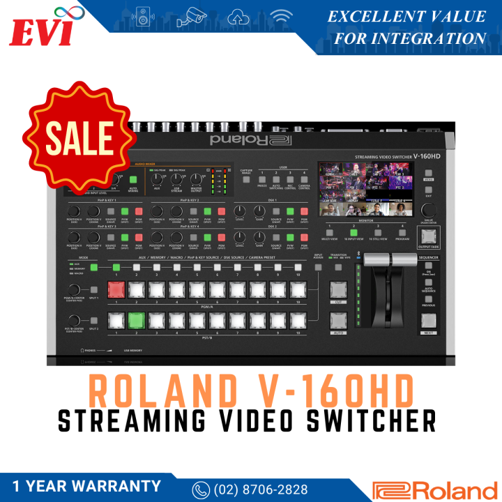 Roland V160HD Streaming Video Switcher | Lazada PH