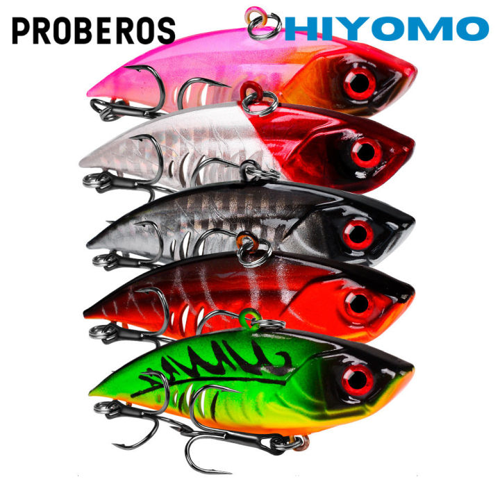 PROBEROS ชุดเหยื่อปลอมสำหรับตกปลา5ชิ้นเซ็ตตกปลา6.5ซม. 11ก. DHV001จม ...