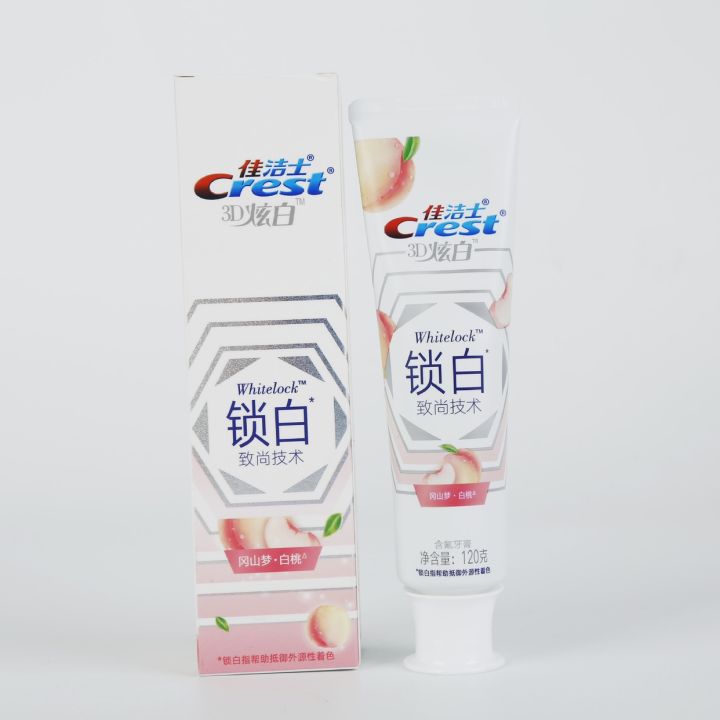 Crest White Toothpaste 120g Peach Blossom Rose White Toothpaste | Lazada PH