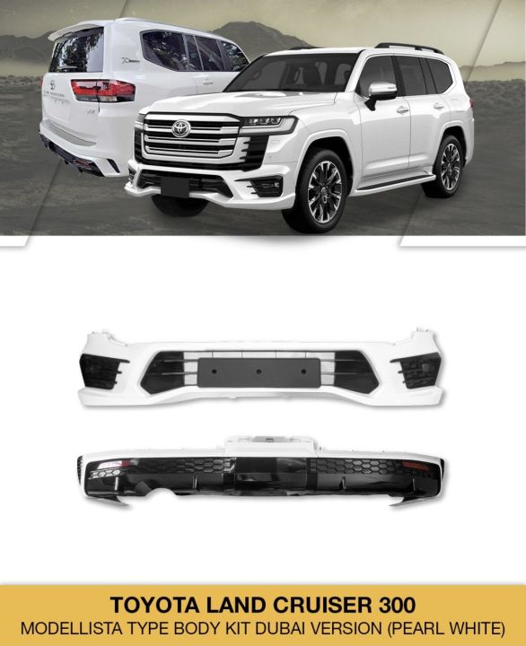 Toyota Lc300 / Land Cruiser 300 2022-2024 Precious Pearl White Painted ...