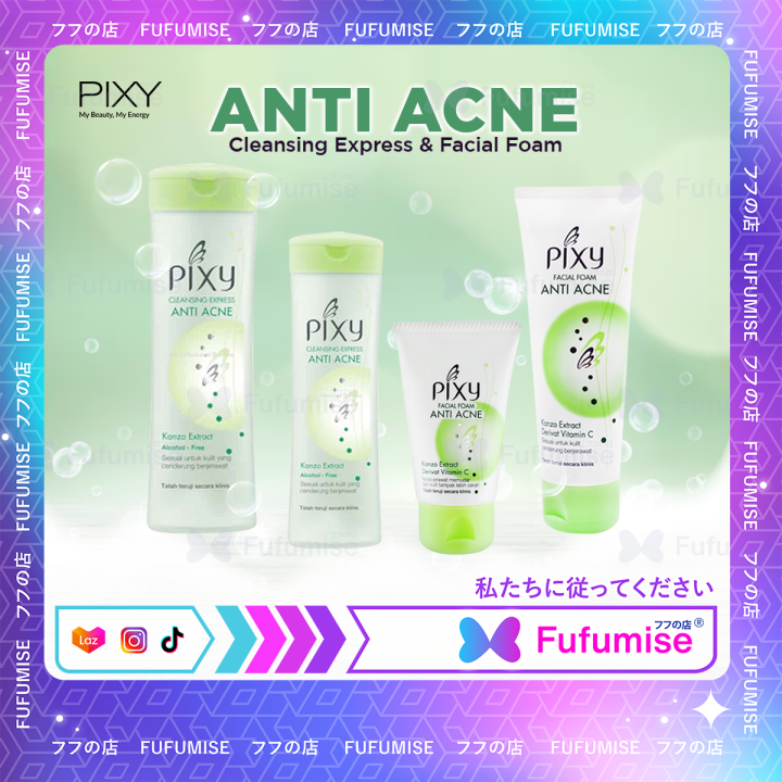 PIXY Anti Acne Series | Facial Foam Anti Acne | Cleansing Express Anti ... PIXY Anti Acne Series | Facial Foam Anti Acne | Cleansing Express Anti ...