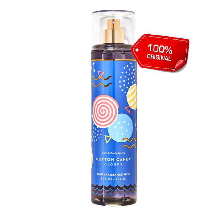 Original BBW COTTON CANDY CLOUDS Fine Fragrance Mist - 236mL / Perfume ...